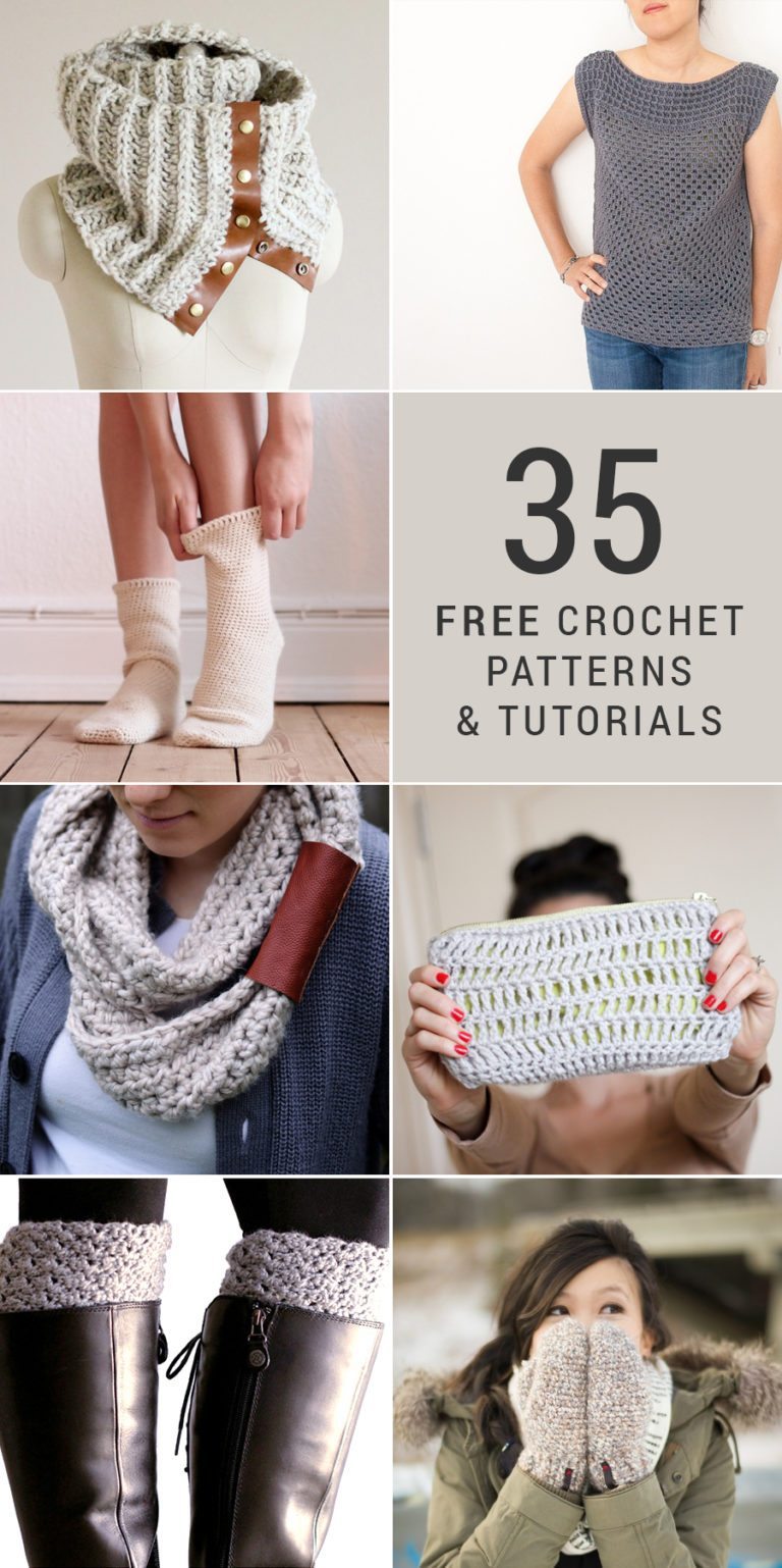 35 Free DIY Crochet Patterns and Tutorials - Shrimp Salad Circus