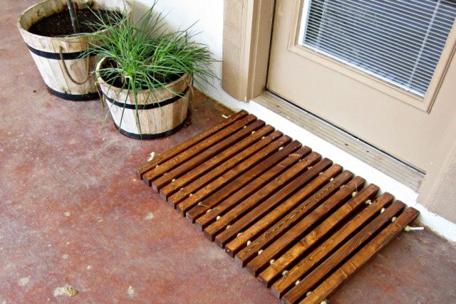 14 DIY Doormat Ideas - Shrimp Salad Circus