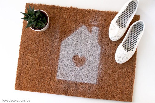 14 DIY Doormat Ideas - Shrimp Salad Circus