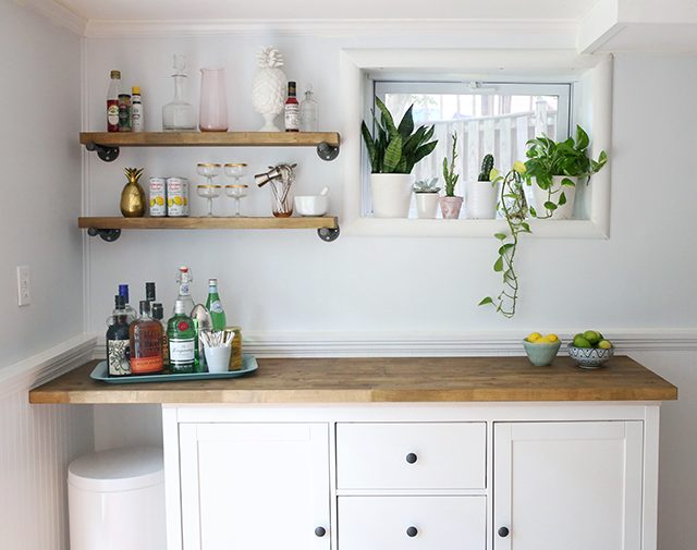 IKEA Hacks DIY Bar Cabinet Kitchenette Shrimp Salad Circus