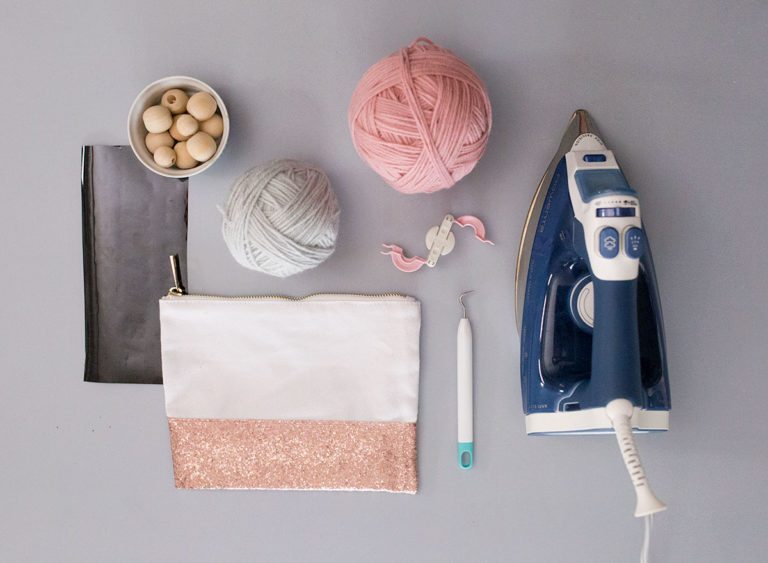 How to Make a Cute DIY Makeup Bag + Free Printable Template