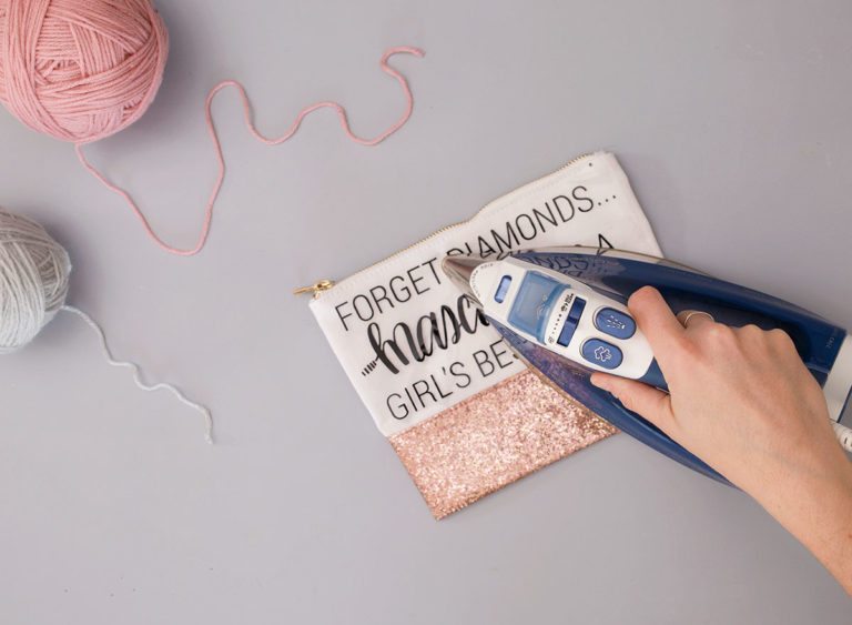 How to Make a Cute DIY Makeup Bag + Free Printable Template