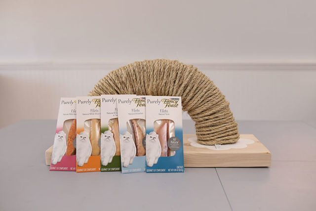 How to Make a Modern DIY Cat Scratching Post - Shrimp Salad Circus