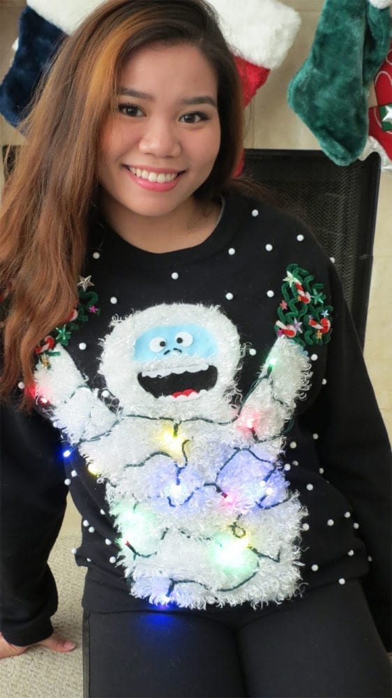 20 DIY Ugly Christmas Sweater Ideas - Shrimp Salad Circus