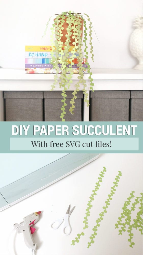 How to Make Paper Succulents With Free Template - Shrimp Salad Circus
